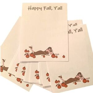 Hand Crafted | Office | Happy Fall Yall Handmade Note Cards My Art ...